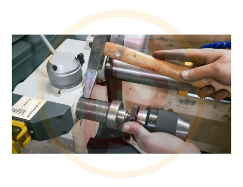 Cuña Extractor Para Mecha Mandril Cono Morse 1 De Acero | InsumosDib